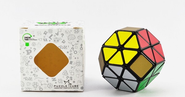 藍藍 - 異形方塊 - 八軸八面繡球 Jewel Cube